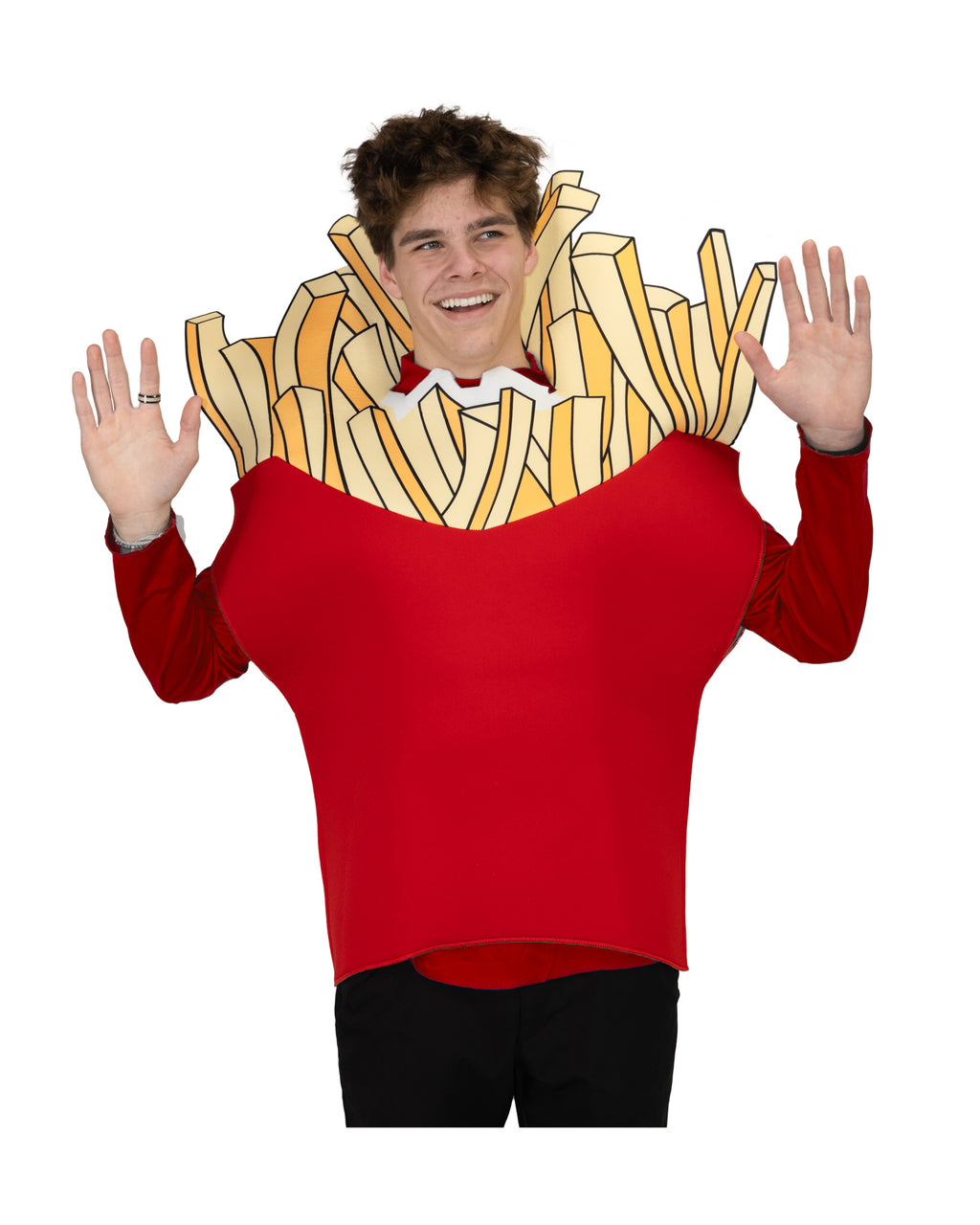 Funny, French Fry Adult Costume, Halloween – Masquerade