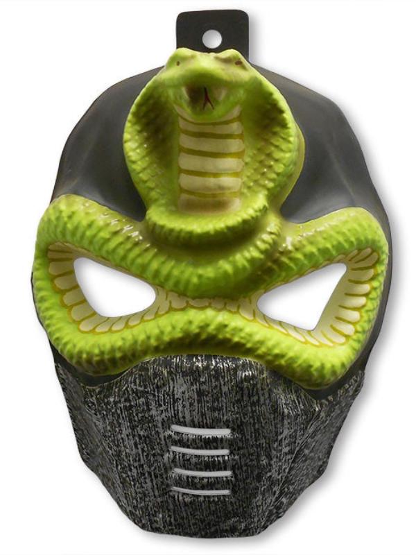 Childs Cobra Ninja PVC Mask – Masquerade