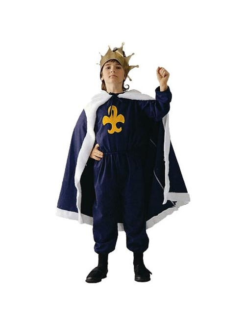 Child's Blue King Costume – Masquerade