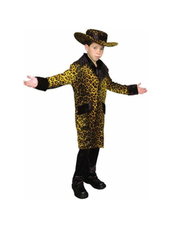 Child Cheetah Pimp Suit Costume – Masquerade