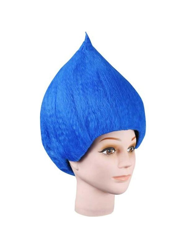 Deluxe Blue Troll Wig – Masquerade