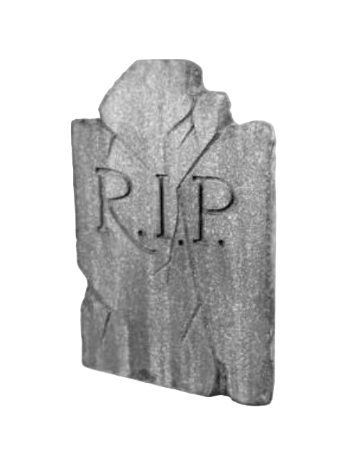 Weathered & Damaged Halloween Tombstone – Masquerade